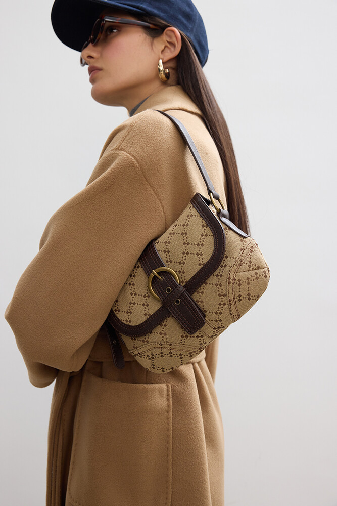 DİKİŞ DETAYLI MONOGRAM ÇANTA Online Satın Al! | Be Blue