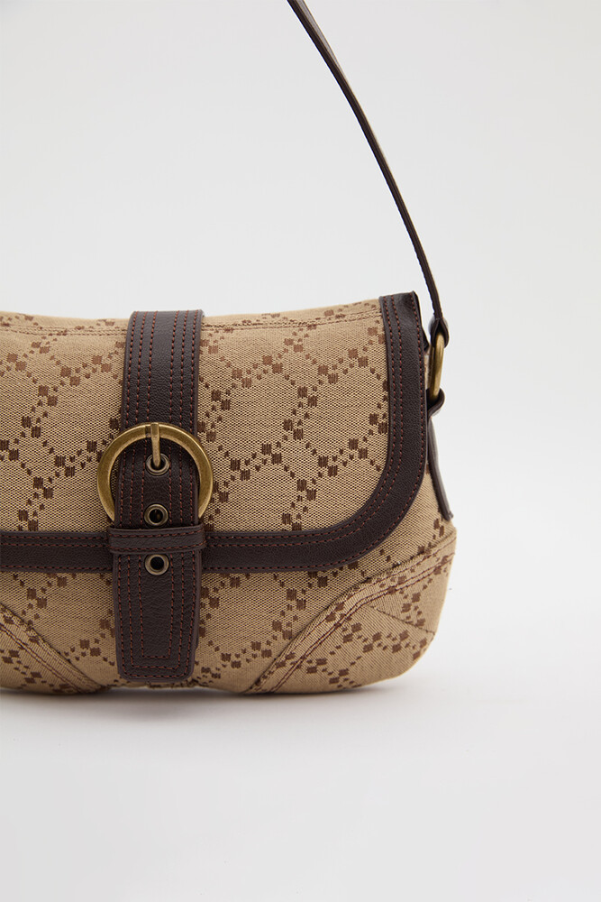 DİKİŞ DETAYLI MONOGRAM ÇANTA Online Satın Al! | Be Blue