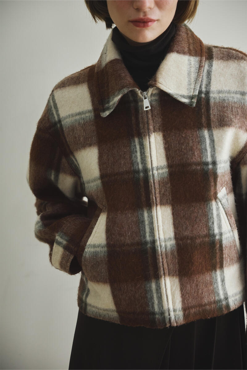 KISA KAHVERENGİ EKOSE KABAN Online Satın Al! BBFW255106 | Be Blue